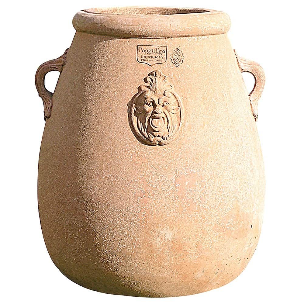 Small olla shaped jar with handles ~ Poggi Ugo - Terracotta Impruneta